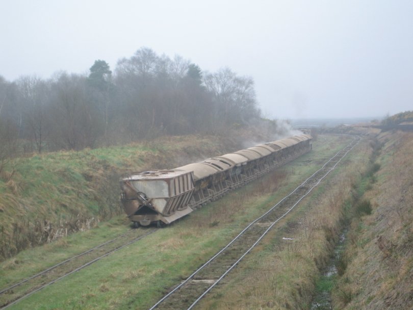Ash train - Narrow Gauge railway Photo Gallery