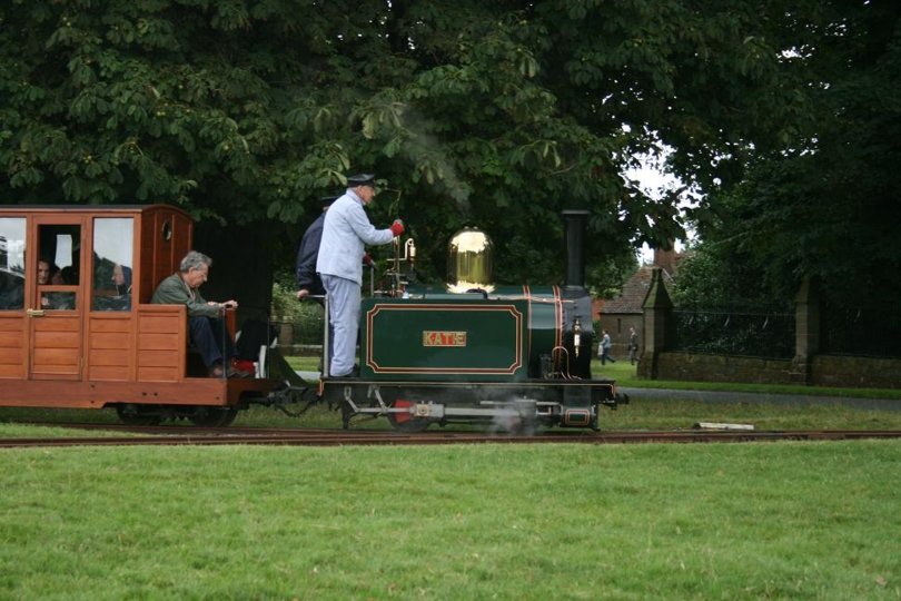 Katie at Eaton Hall - Narrow Gauge railway Photo Gallery